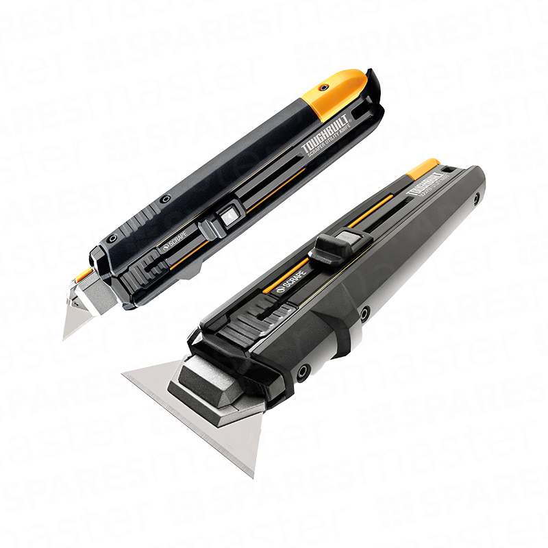 ToughBuilt Scraper Utility Knife with 5 Blades - Sparesmaster